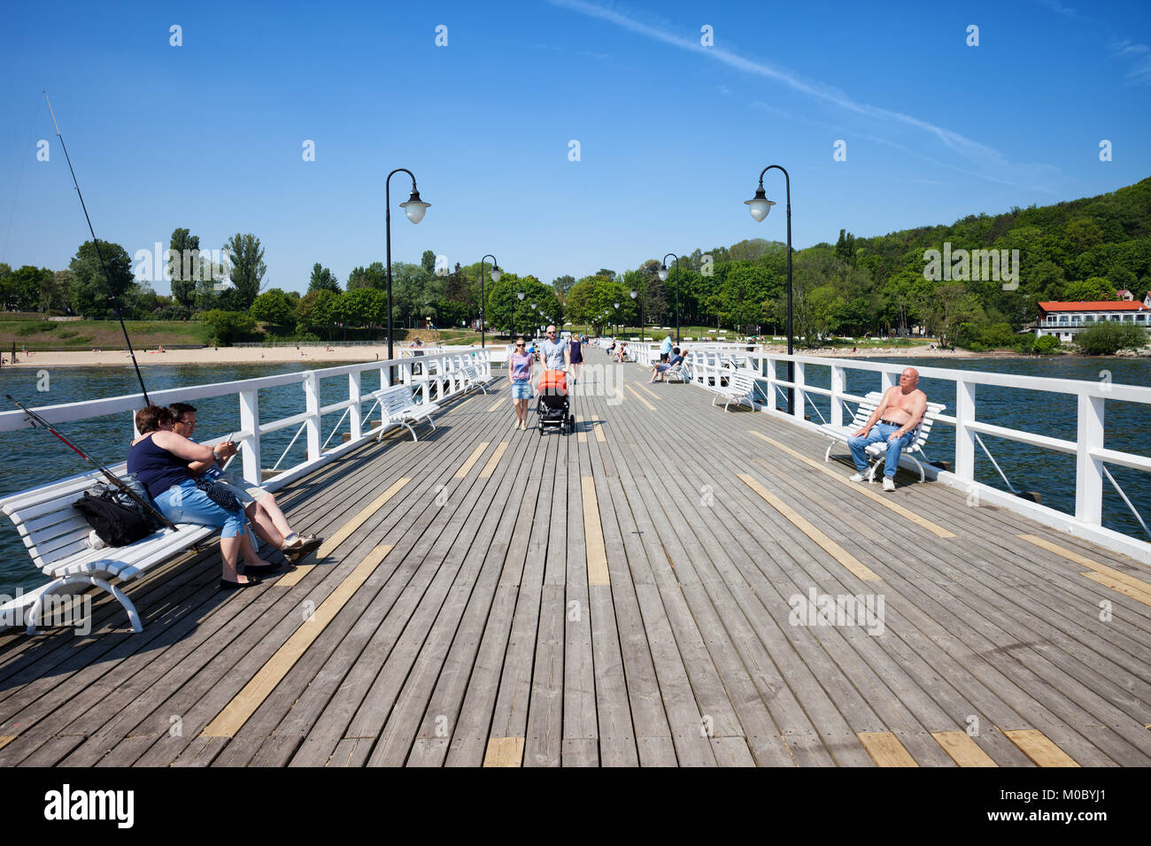 Gdynia orlowo pier hi-res stock photography and images - Alamy