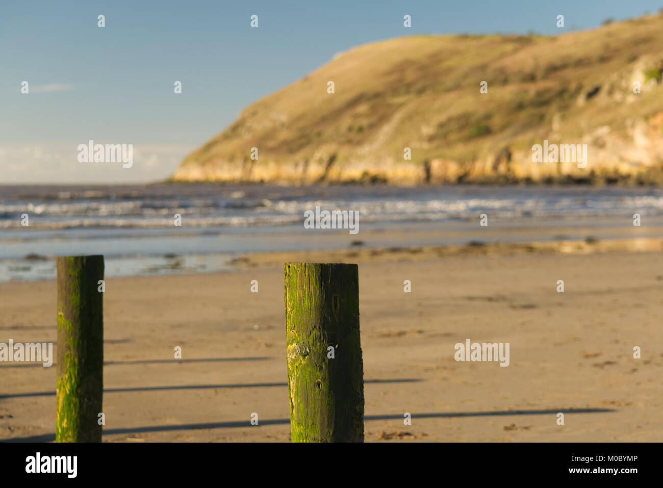 Beach brean down somerset england hi-res stock photography and images ...
