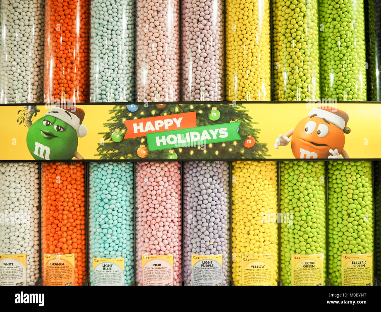 M&M World Times Square, New York, USA Stock Photo - Alamy