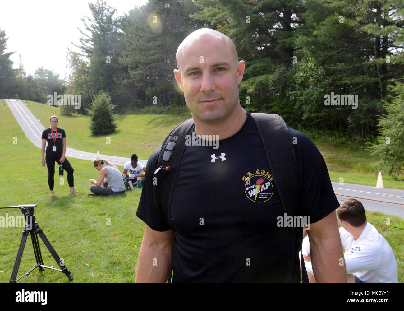 New York Army National Guard Sgt. Nick Cunningham, bobsled driver ...