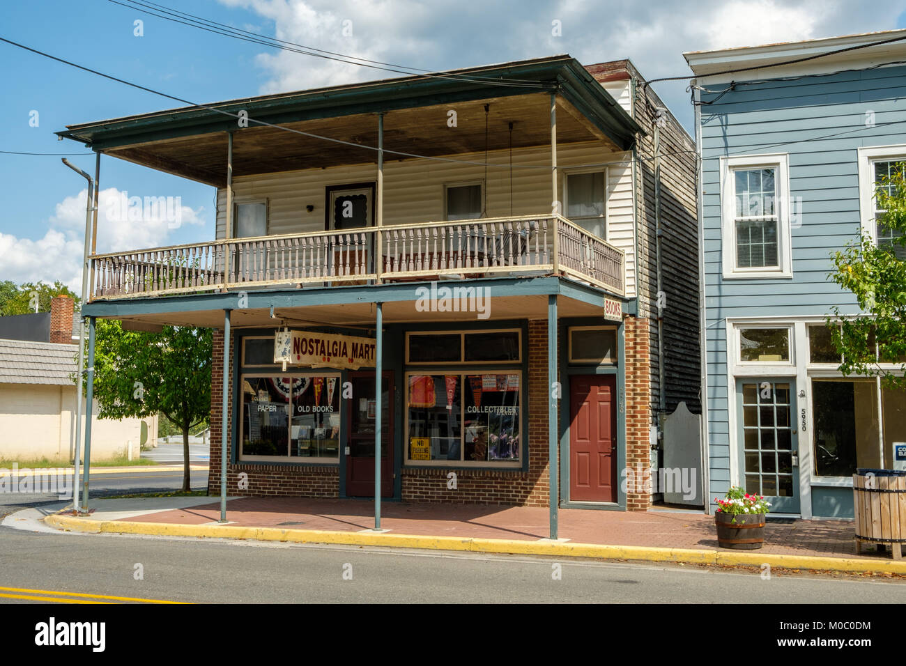 Nostalgia Mart, 5944 Main Street, Mount Jackson, Virginia Stock Photo - Alamy