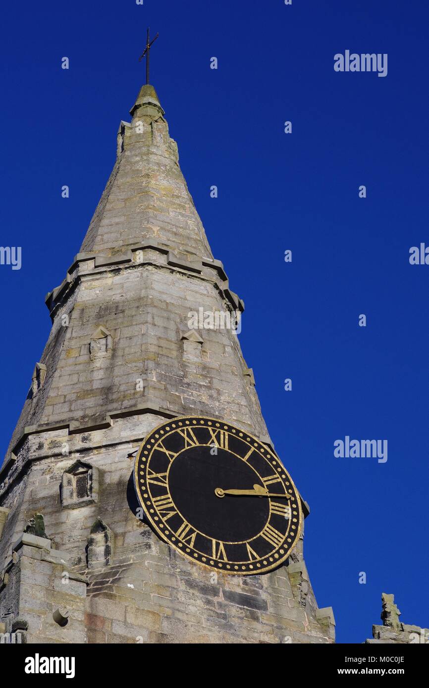 Granite clock spire tower hi-res stock photography and images - Alamy