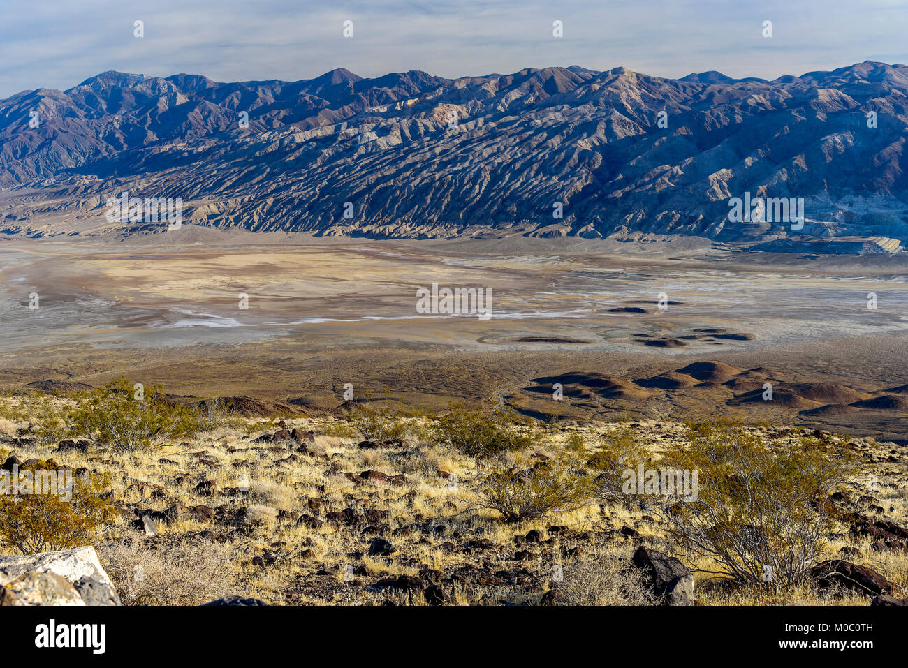 Valley view with panamint mountain range hi-res stock photography and ...