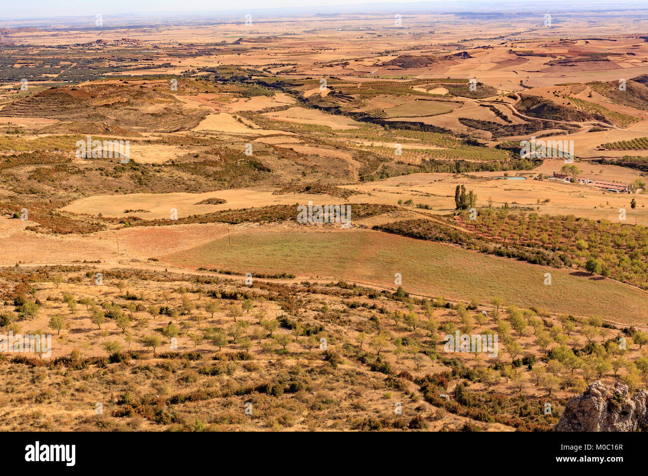 Aragon aerial farming hi-res stock photography and images - Alamy