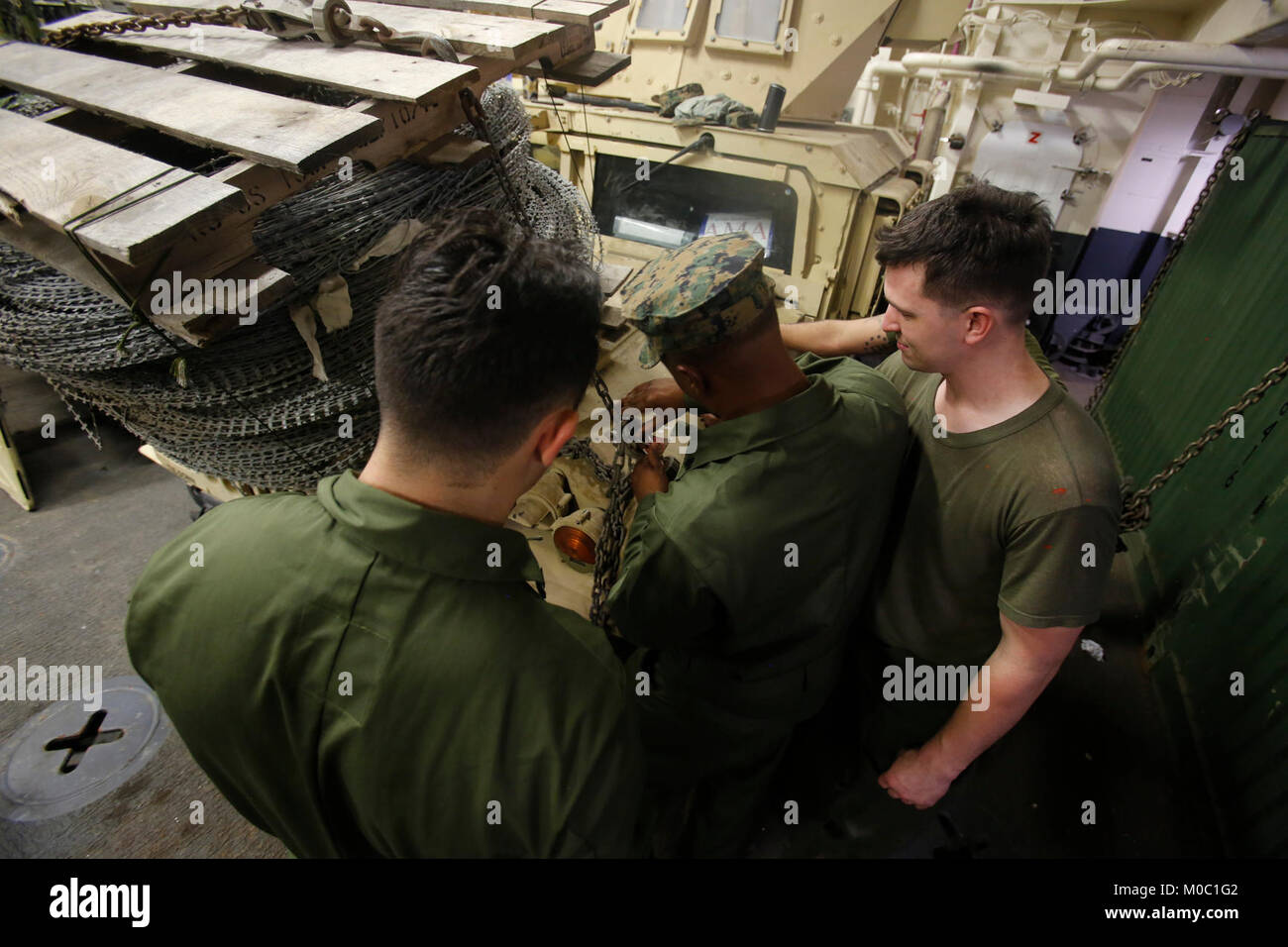 NAVAL BASE GUAM – Marines with the 15th Marine Expeditionary Unit ...