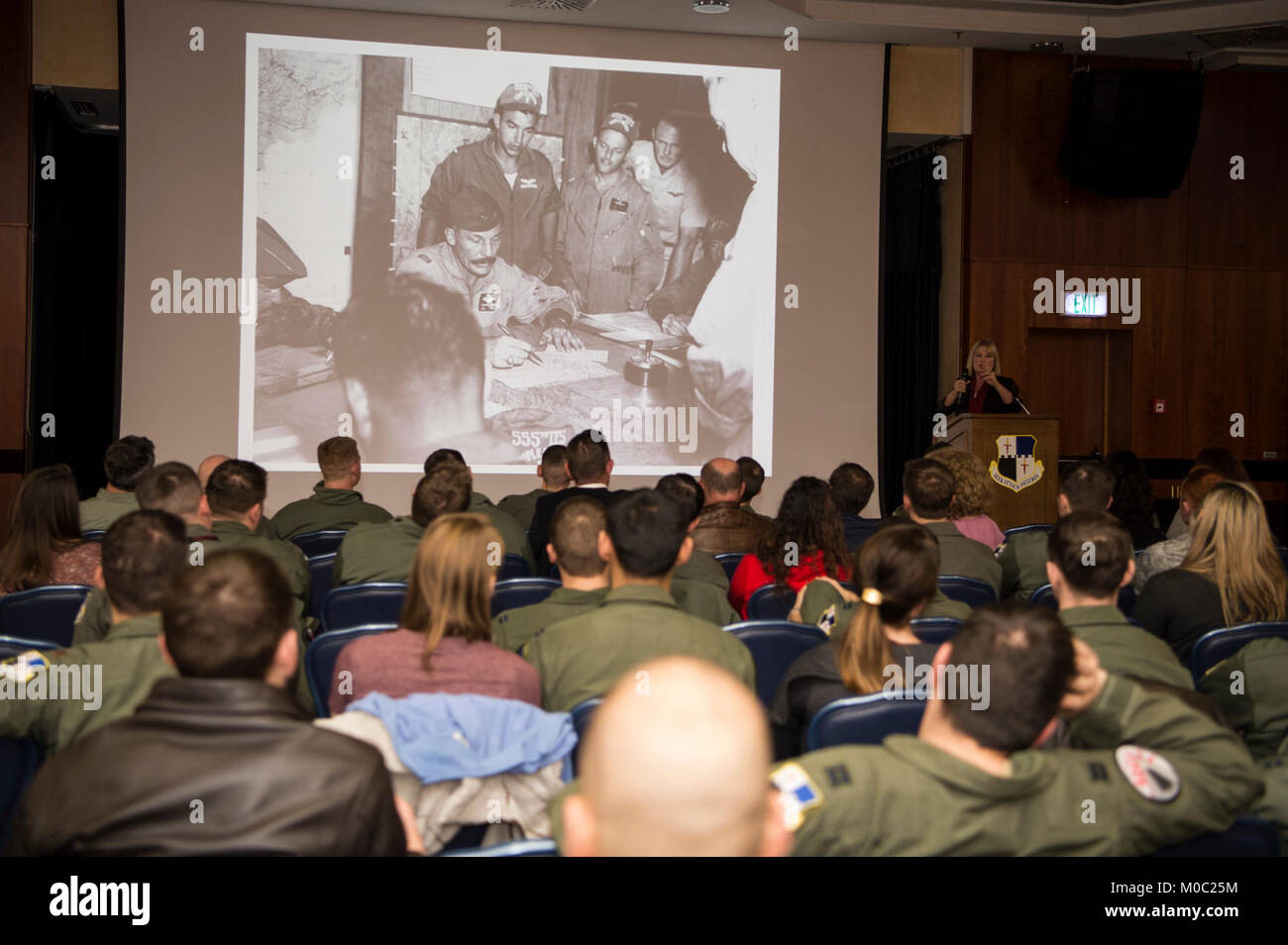 Christina Olds, daughter of late Brig. Gen. Robin Olds, speaks about ...
