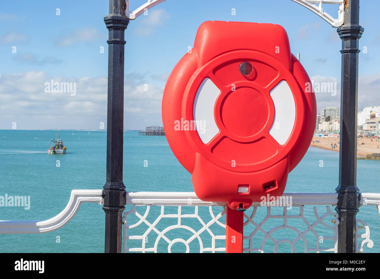 Brighton beach safety hi-res stock photography and images - Alamy