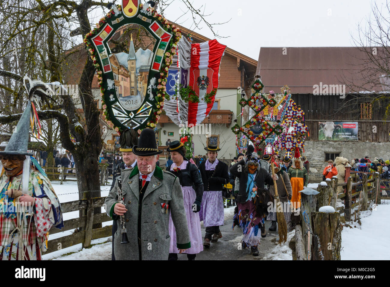 Gasteiner Perchten Gastein Percht Stock Photos & Gasteiner Perchten ...