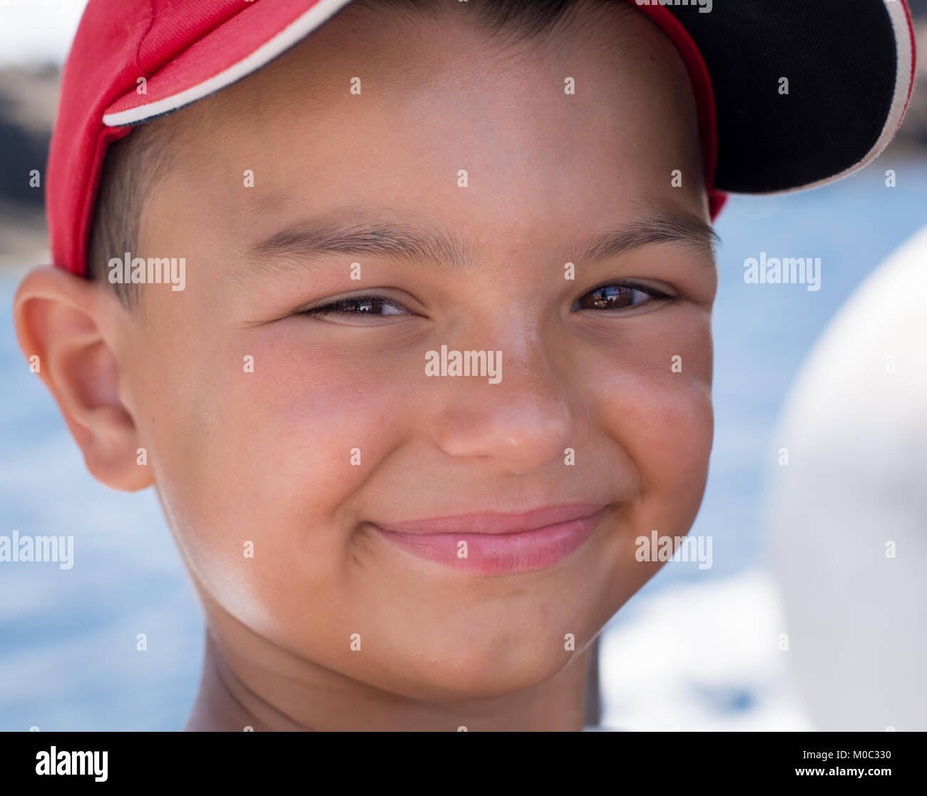 A happy boy Stock Photo - Alamy
