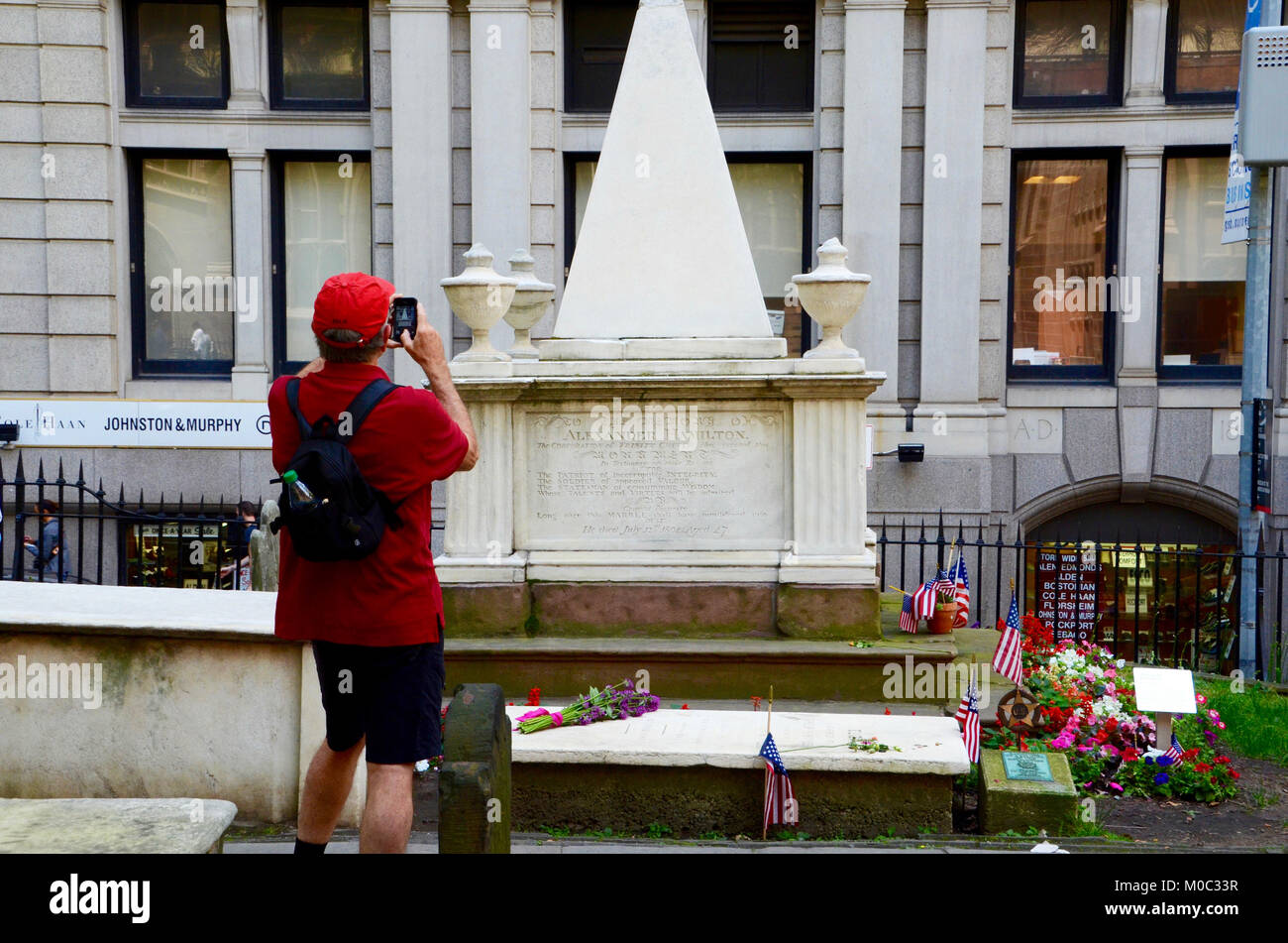 historic locations associated with the history of alexander hamilton in ...