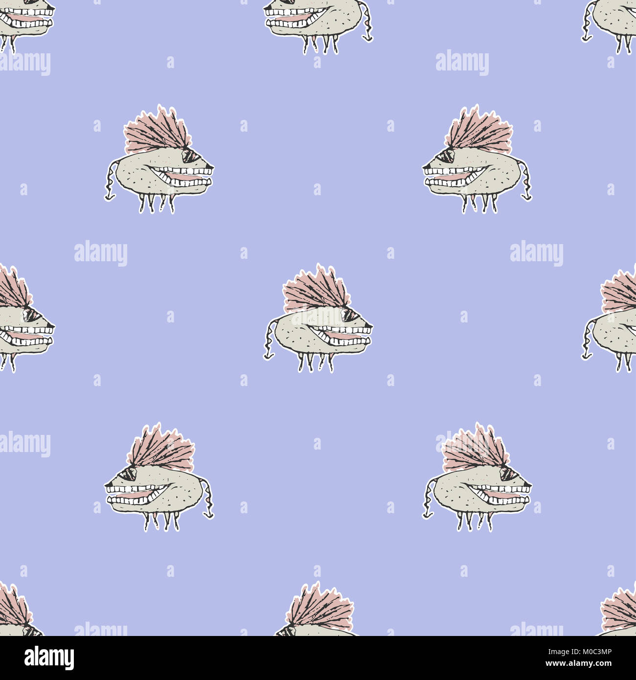 Monster drawing hi-res stock photography and images - Alamy