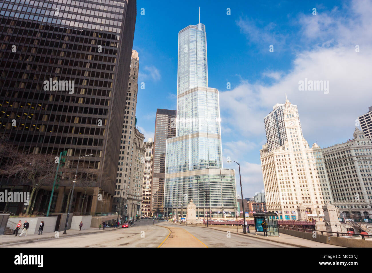 Trump Tower, Chicago Stock Photo - Alamy