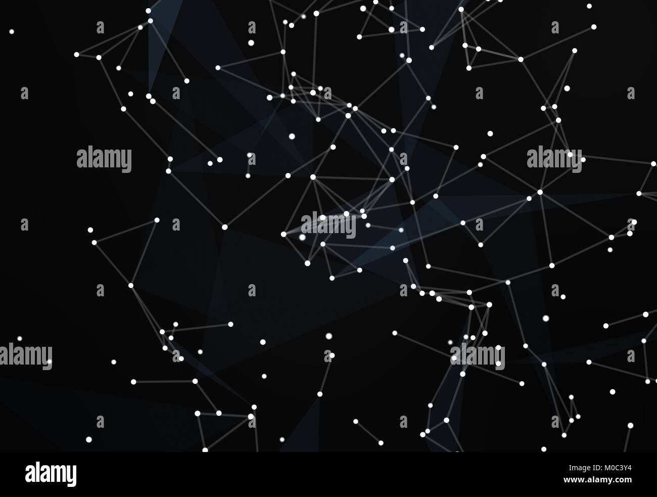 Abstract Particles Background Stock Photo - Alamy