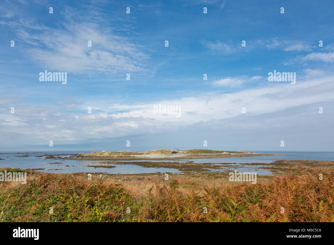 Shell beach herm island channel islands hi-res stock photography and ...