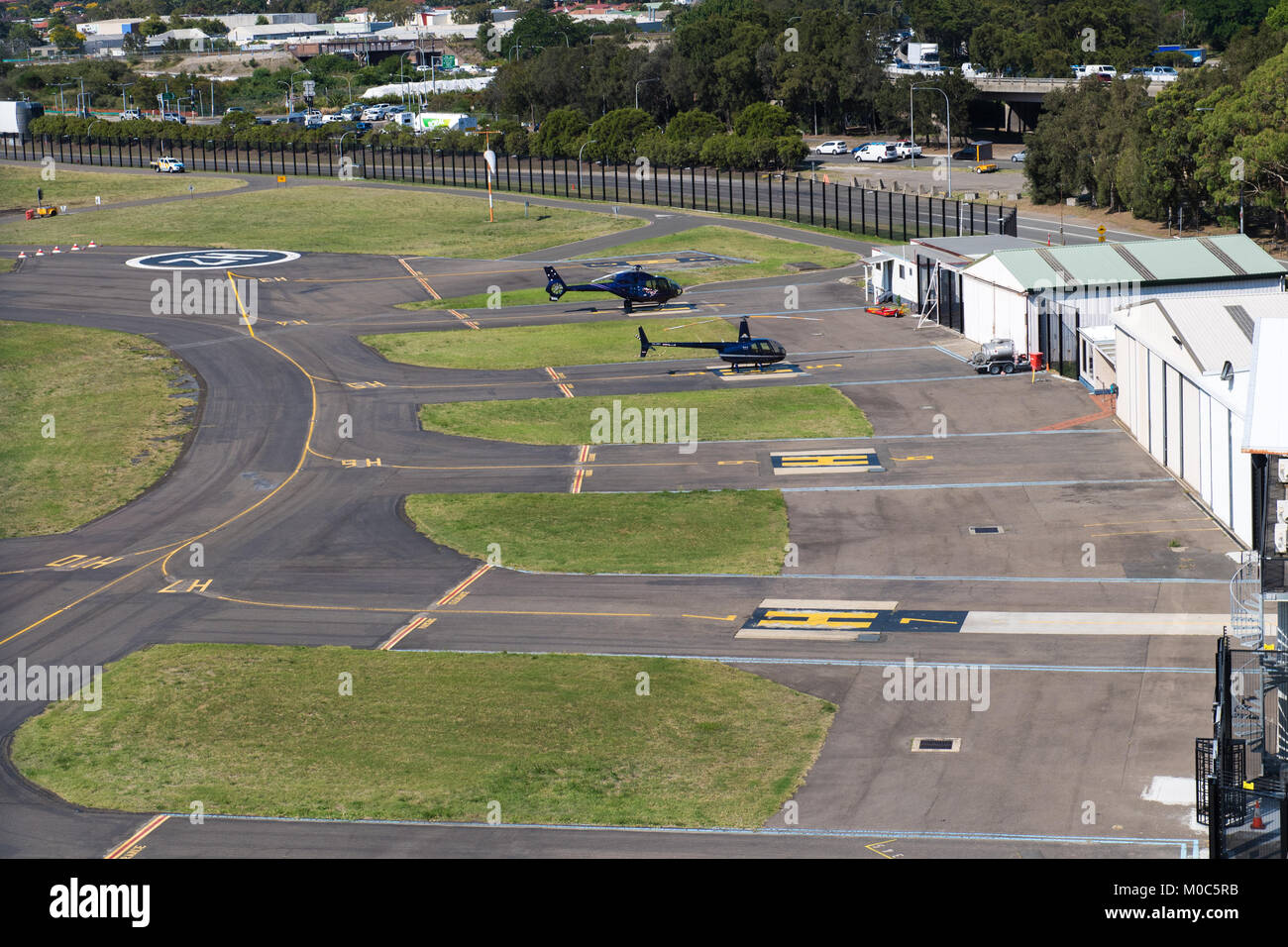 Sydney airport aerial hi-res stock photography and images - Alamy