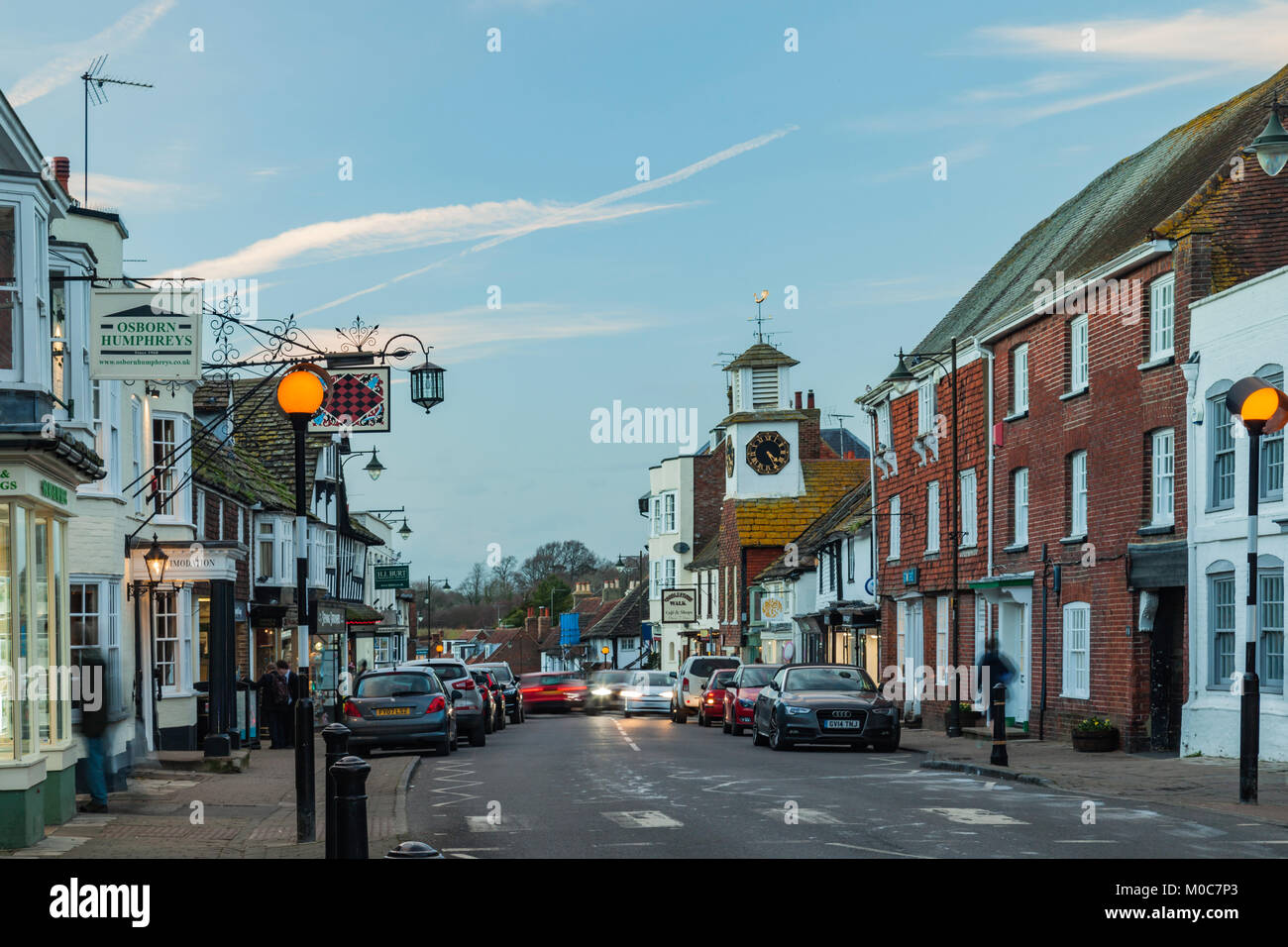 Steyning village street hi-res stock photography and images - Alamy