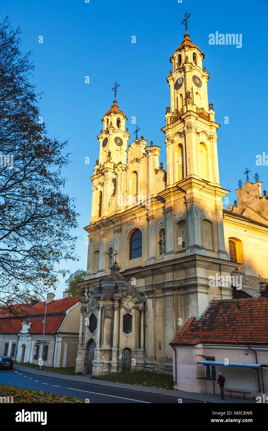 Twin towers and frontage of Missionaries Church of the Ascension ...