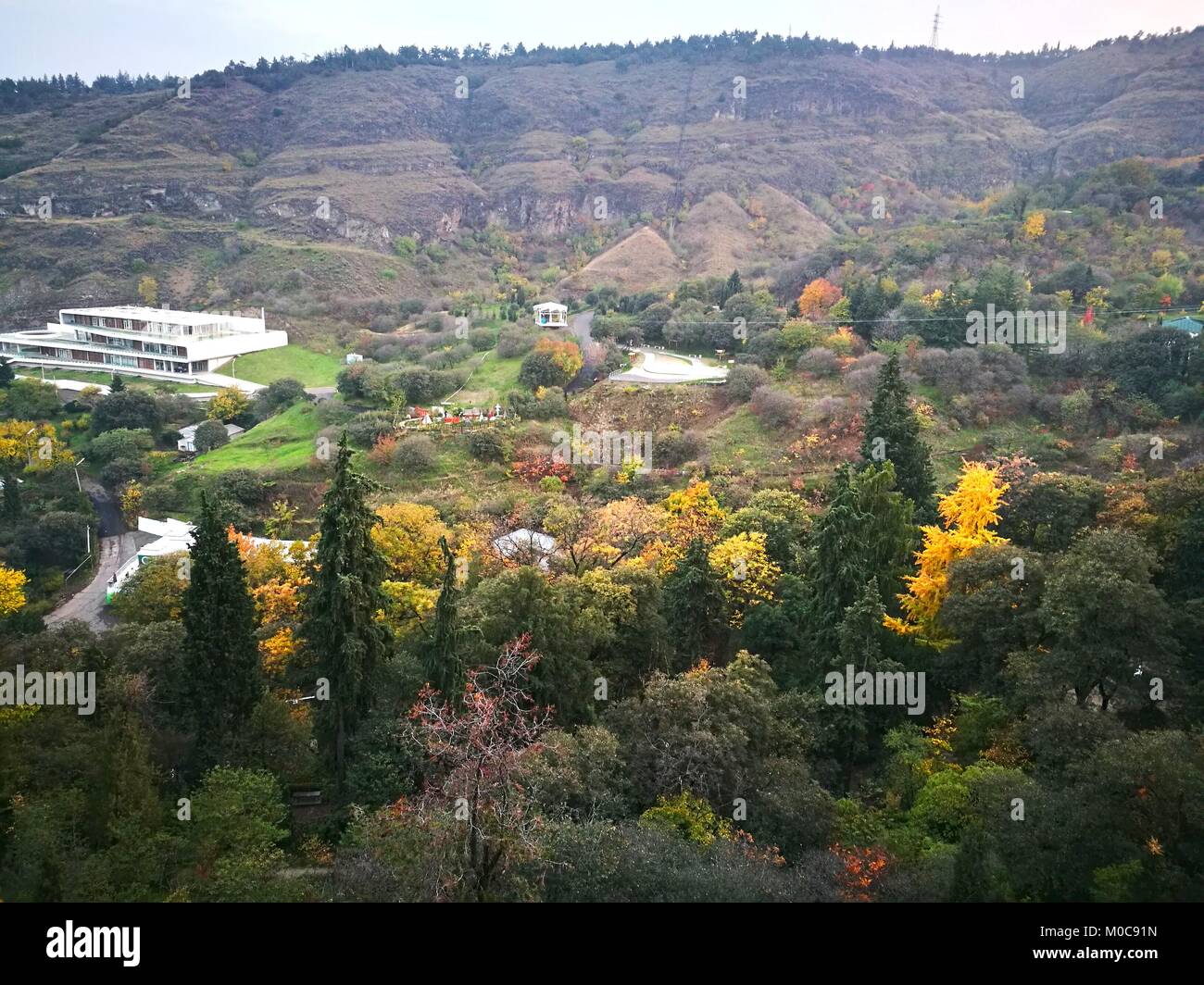 The autumn in Tbilisi city at Georgia Stock Photo - Alamy