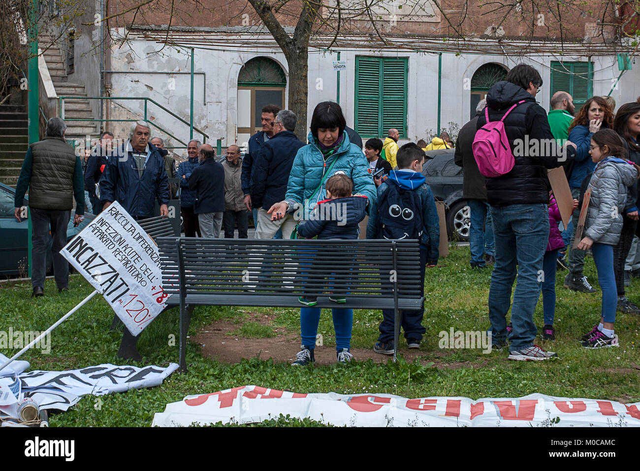 People protest against pollution Stock Photo - Alamy