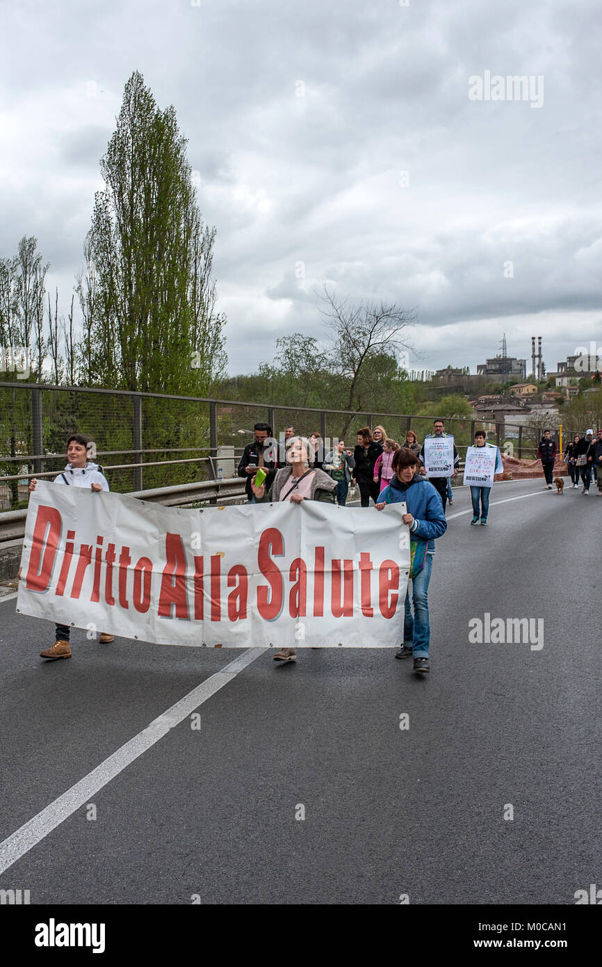 People protest against pollution Stock Photo - Alamy
