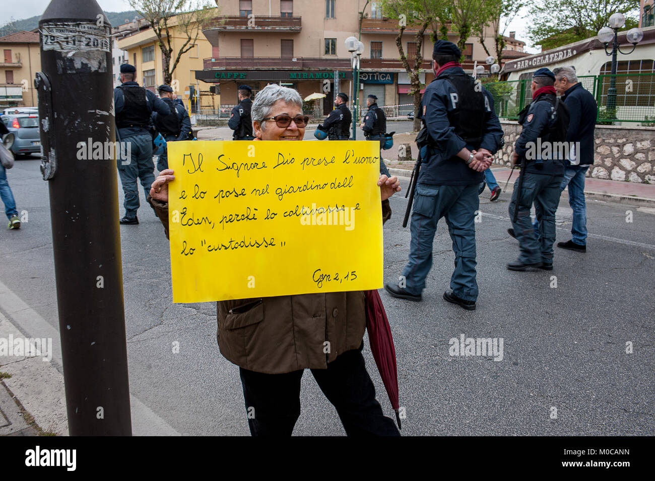 People protest against pollution Stock Photo - Alamy