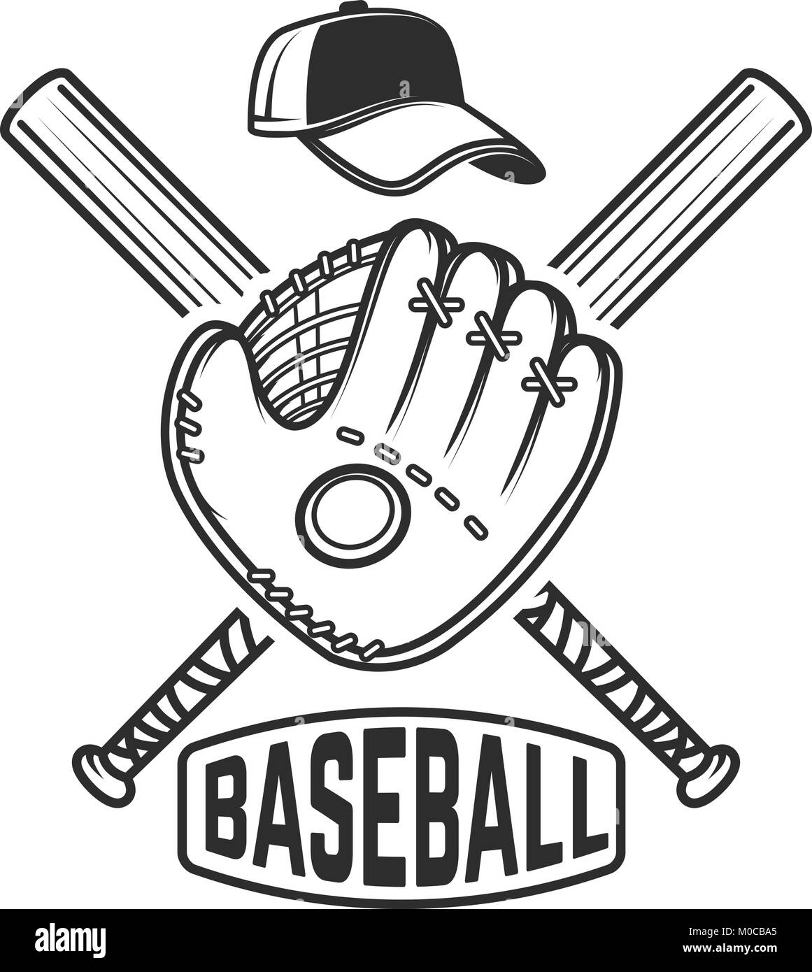 College baseball stadium Stock Vector Images - Alamy