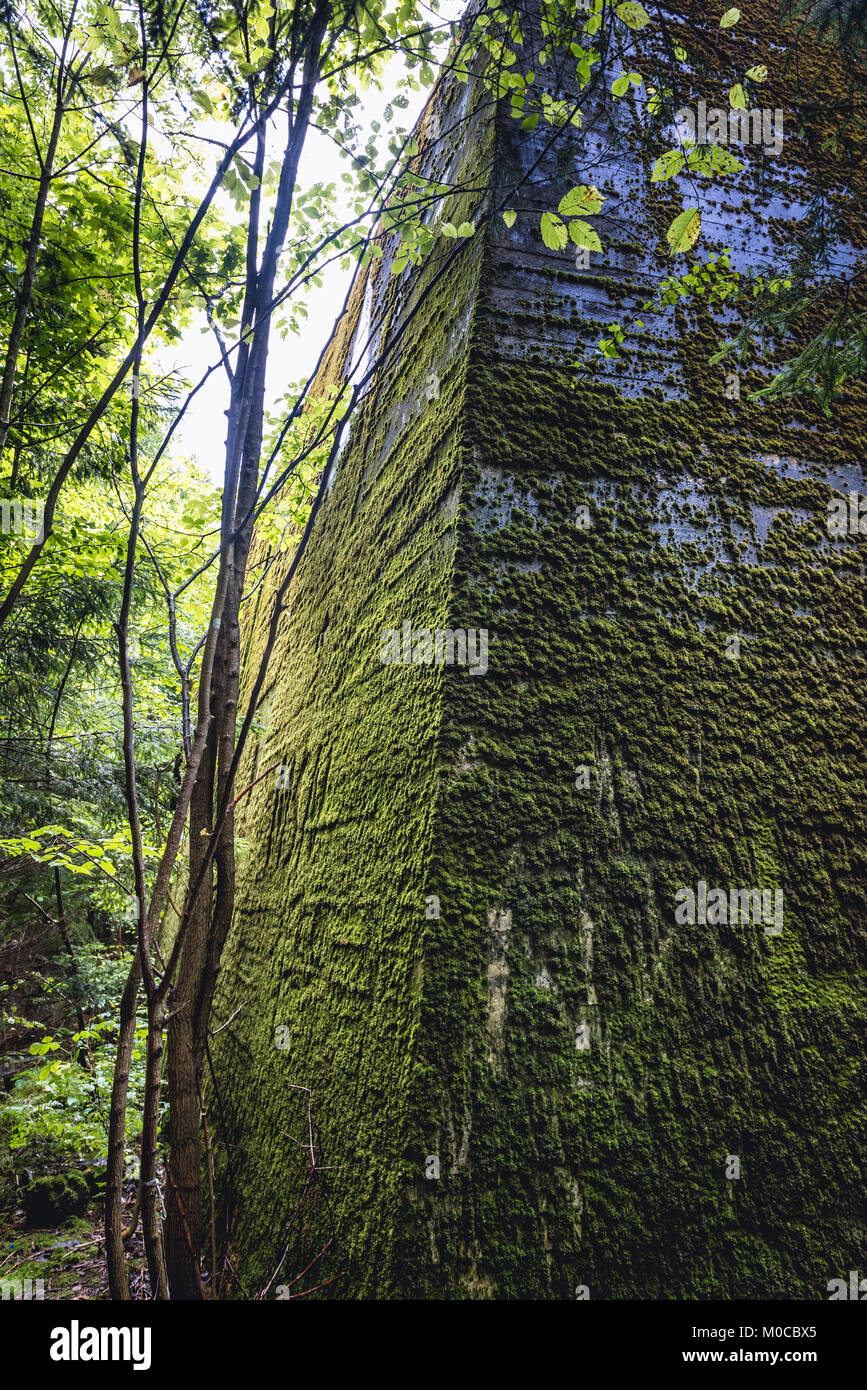 Giant bunker in Mamerki (German: Mauerwald) bunker complex - former ...