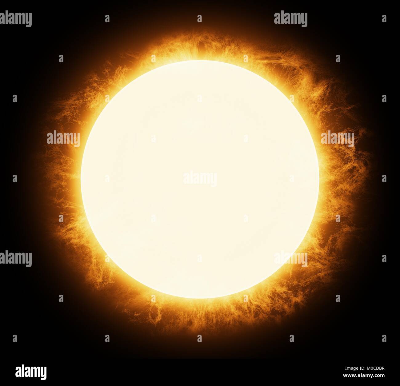 Sun with empty space for your products Stock Photo - Alamy