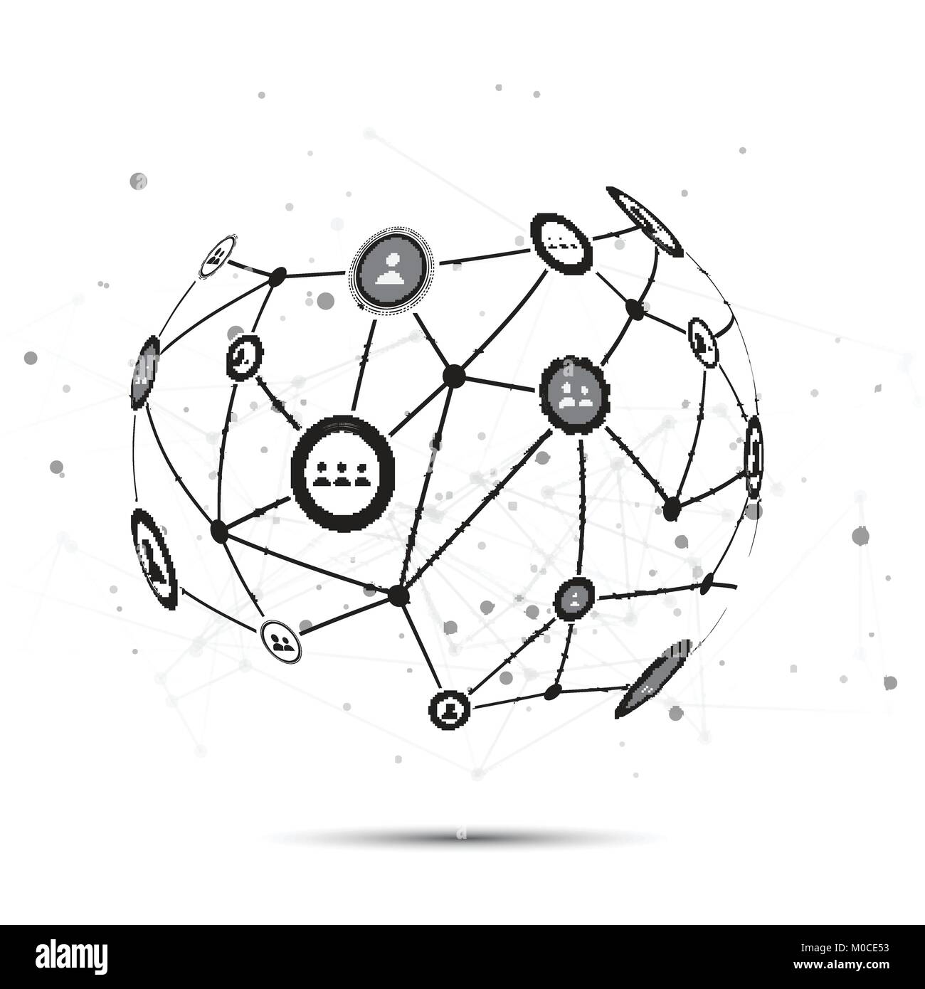 Grid vector vectors hi-res stock photography and images - Alamy