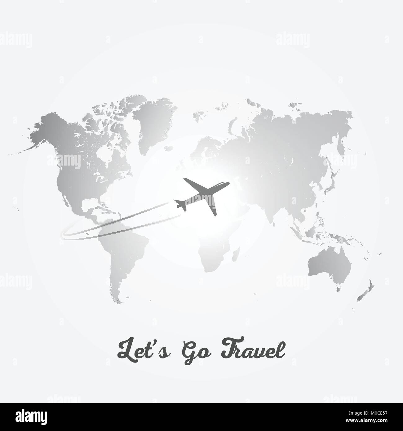 Flight lines map Stock Vector Images - Alamy