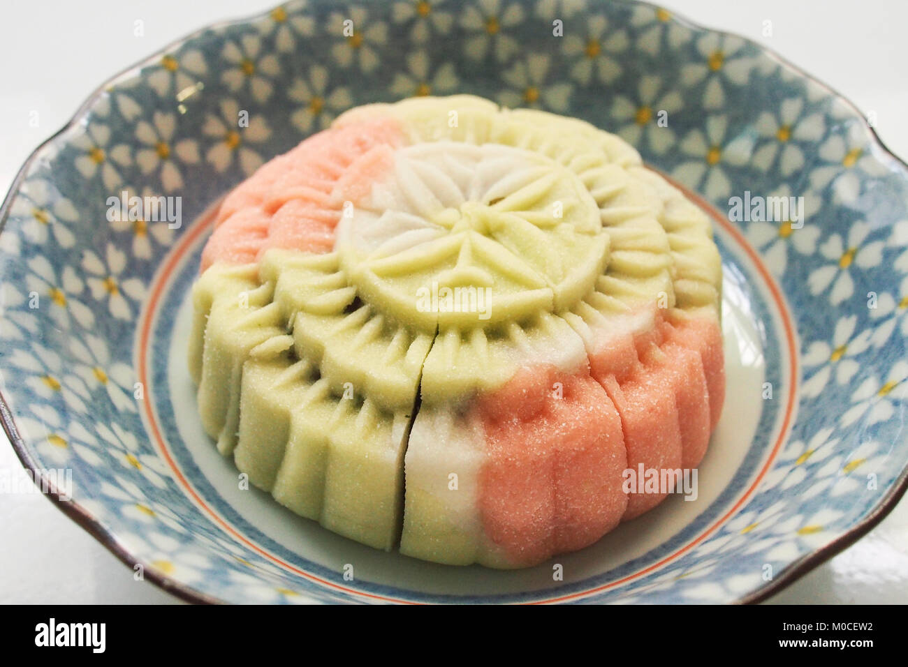 snowy skin mooncake eaten during Chinese mid-autumn festival Stock ...