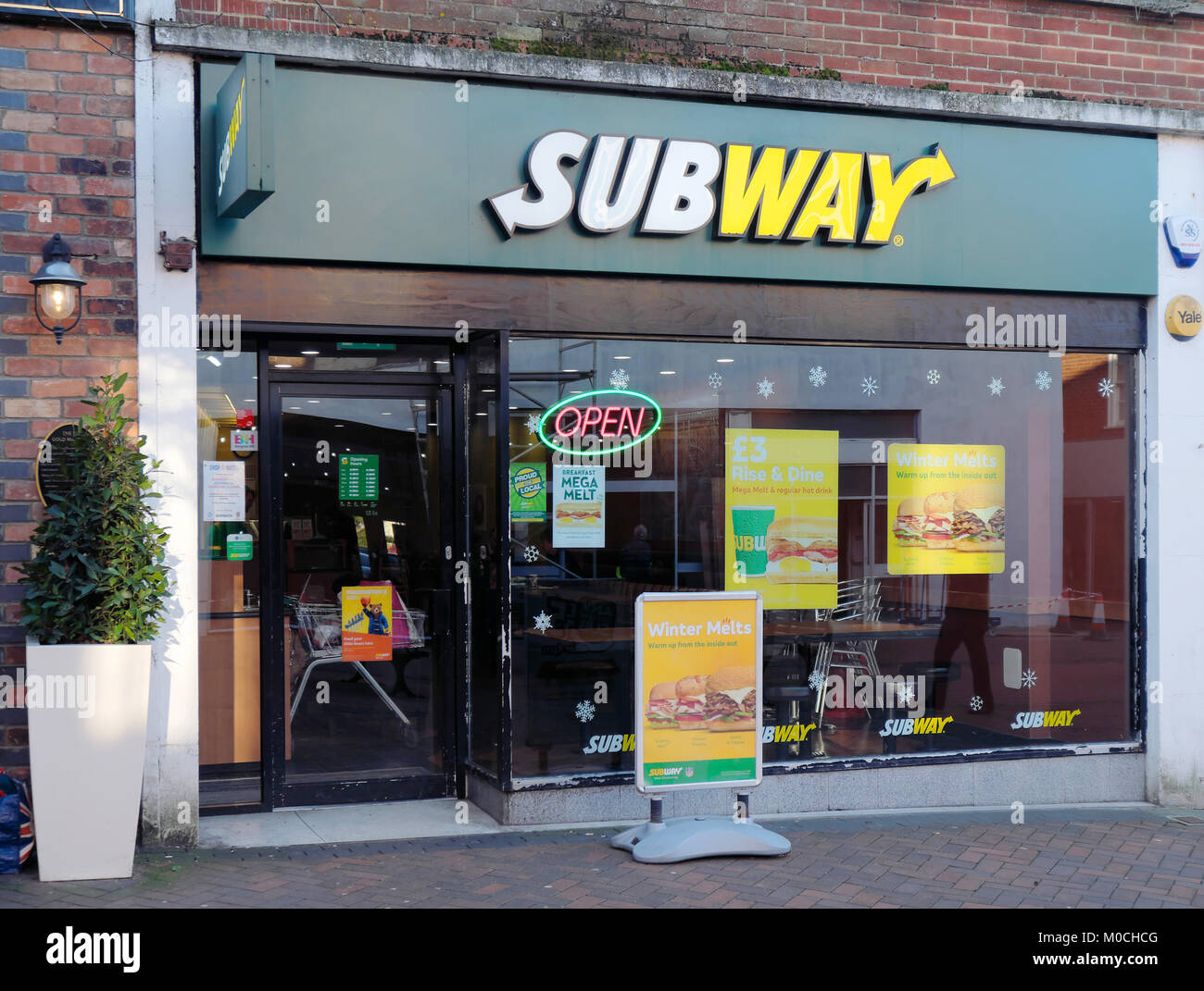 Subway Sandwich Stock Photos & Subway Sandwich Stock Images - Alamy