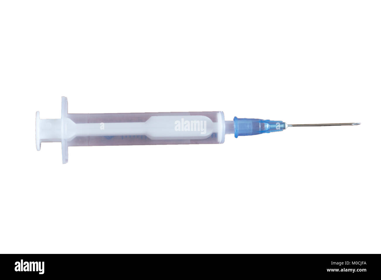 Syringe 2 cc. isolated on white background Stock Photo - Alamy