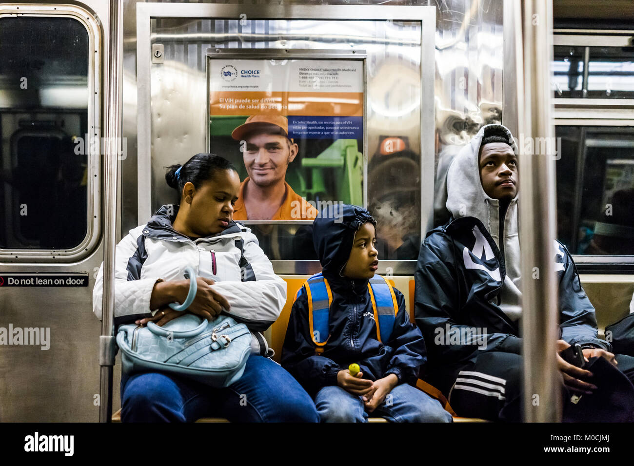 Subway car usa children hi-res stock photography and images - Alamy