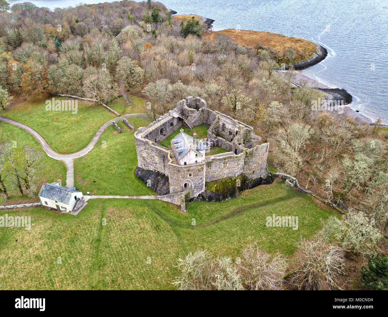 Aerial view oban hi-res stock photography and images - Alamy