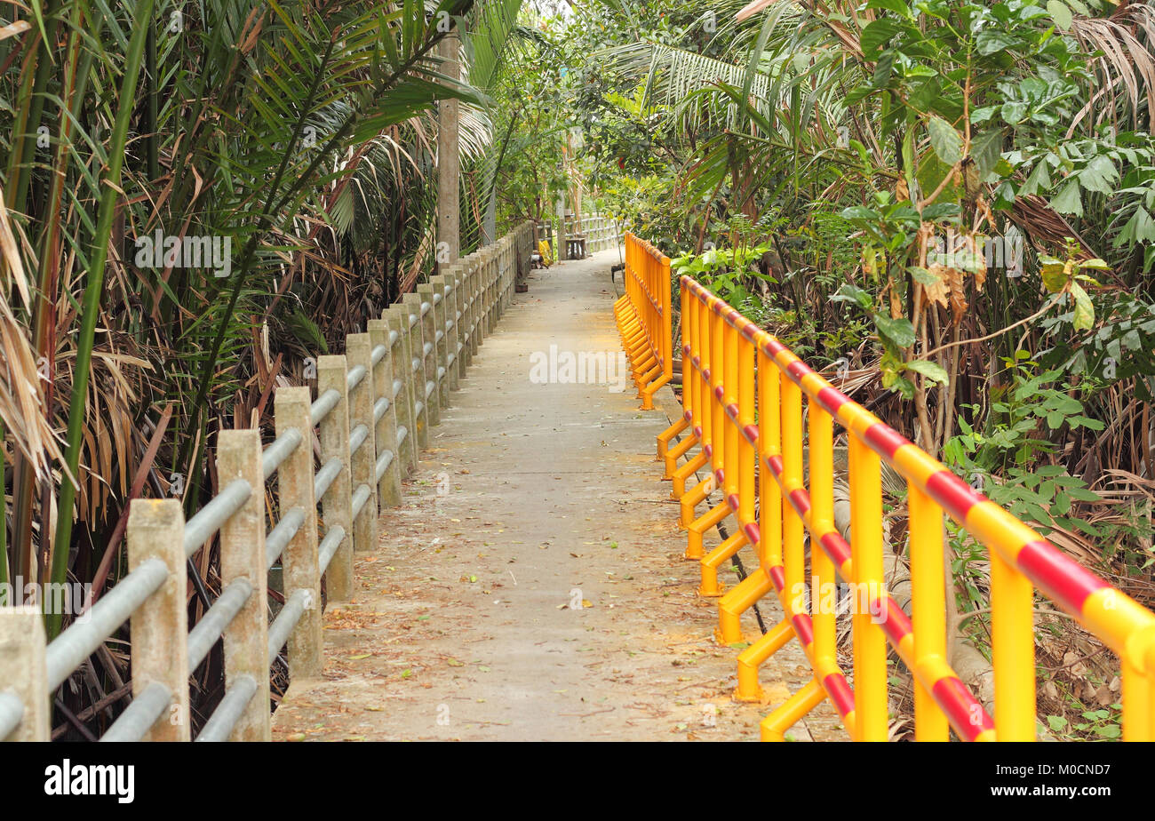 Street with pathway in the ancient district of Thailand Stock Photo - Alamy