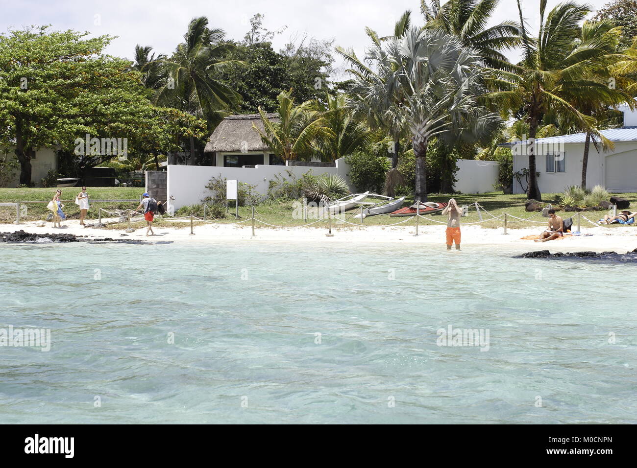 Pointe d’esny Beach is located in the village of Pointe d’esny, in the ...