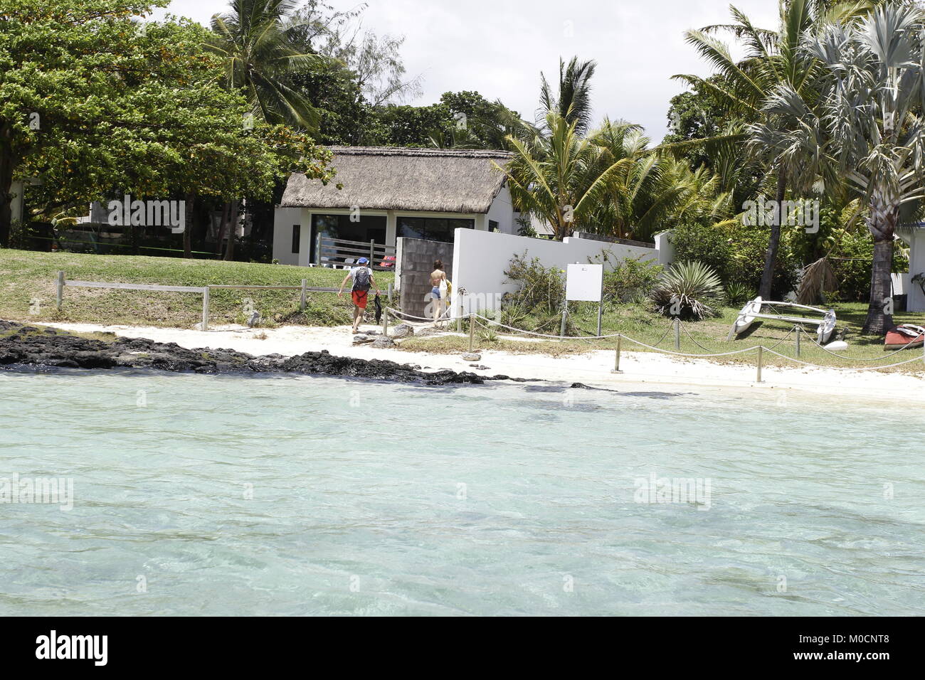 Pointe d’esny Beach is located in the village of Pointe d’esny, in the ...