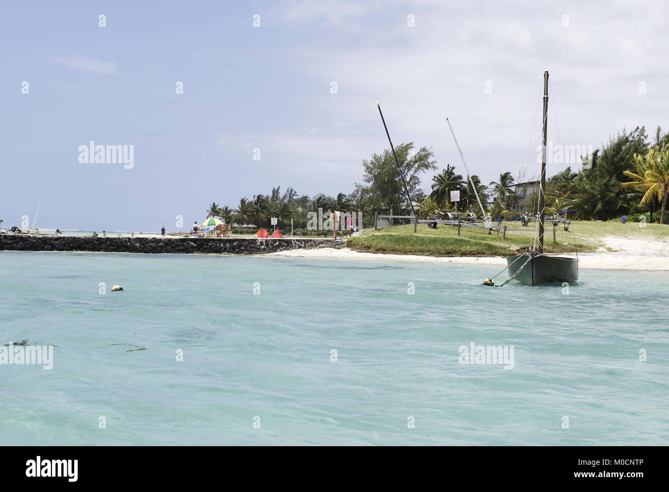 Pointe d’esny Beach is located in the village of Pointe d’esny, in the ...