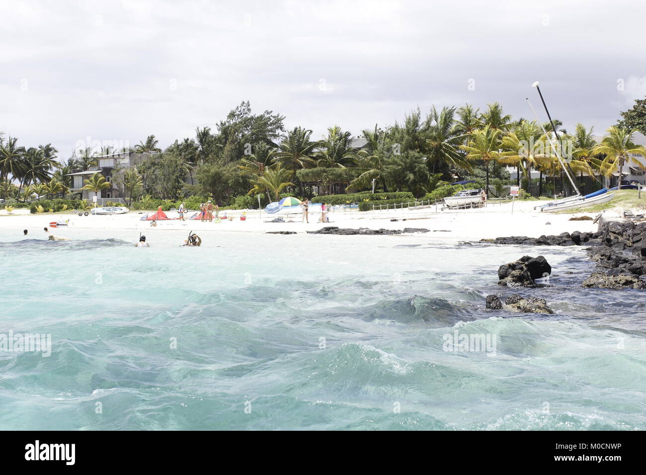 Pointe d’esny Beach is located in the village of Pointe d’esny, in the ...
