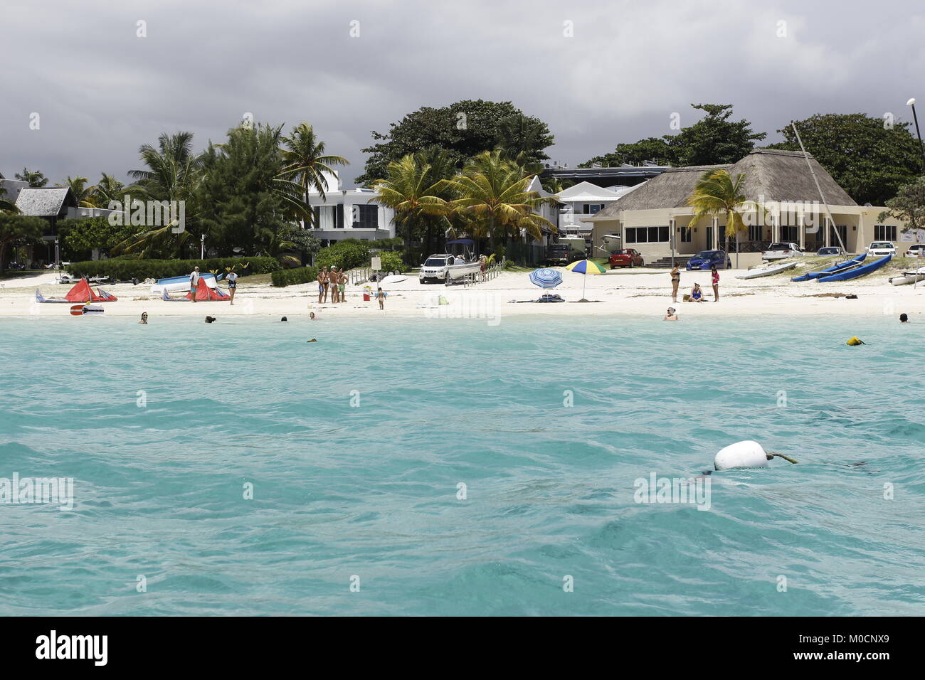 Pointe d’esny Beach is located in the village of Pointe d’esny, in the ...