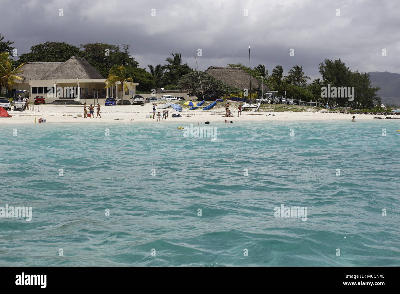 Pointe d’esny Beach is located in the village of Pointe d’esny, in the ...