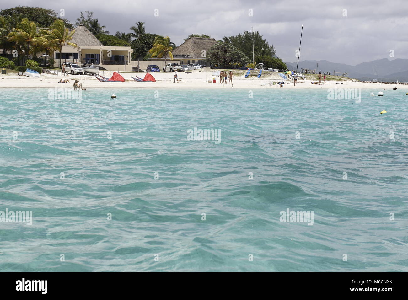 Pointe d’esny Beach is located in the village of Pointe d’esny, in the ...