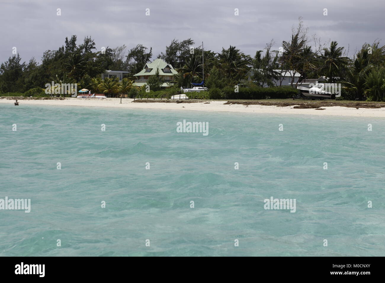 Pointe d’esny Beach is located in the village of Pointe d’esny, in the ...