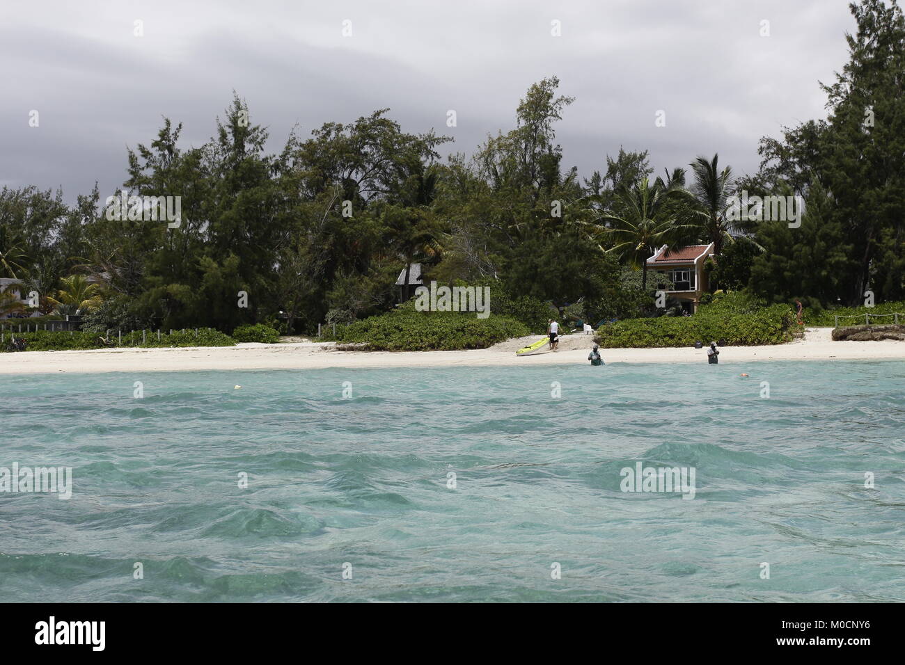 Pointe d’esny Beach is located in the village of Pointe d’esny, in the ...