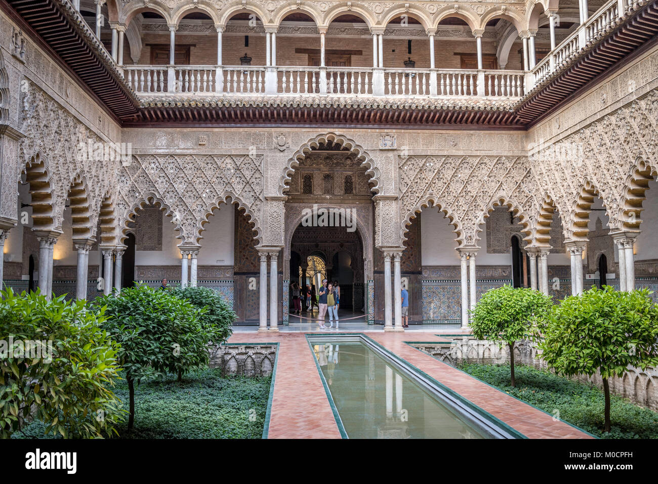Historic Site in Seville Stock Photo - Alamy