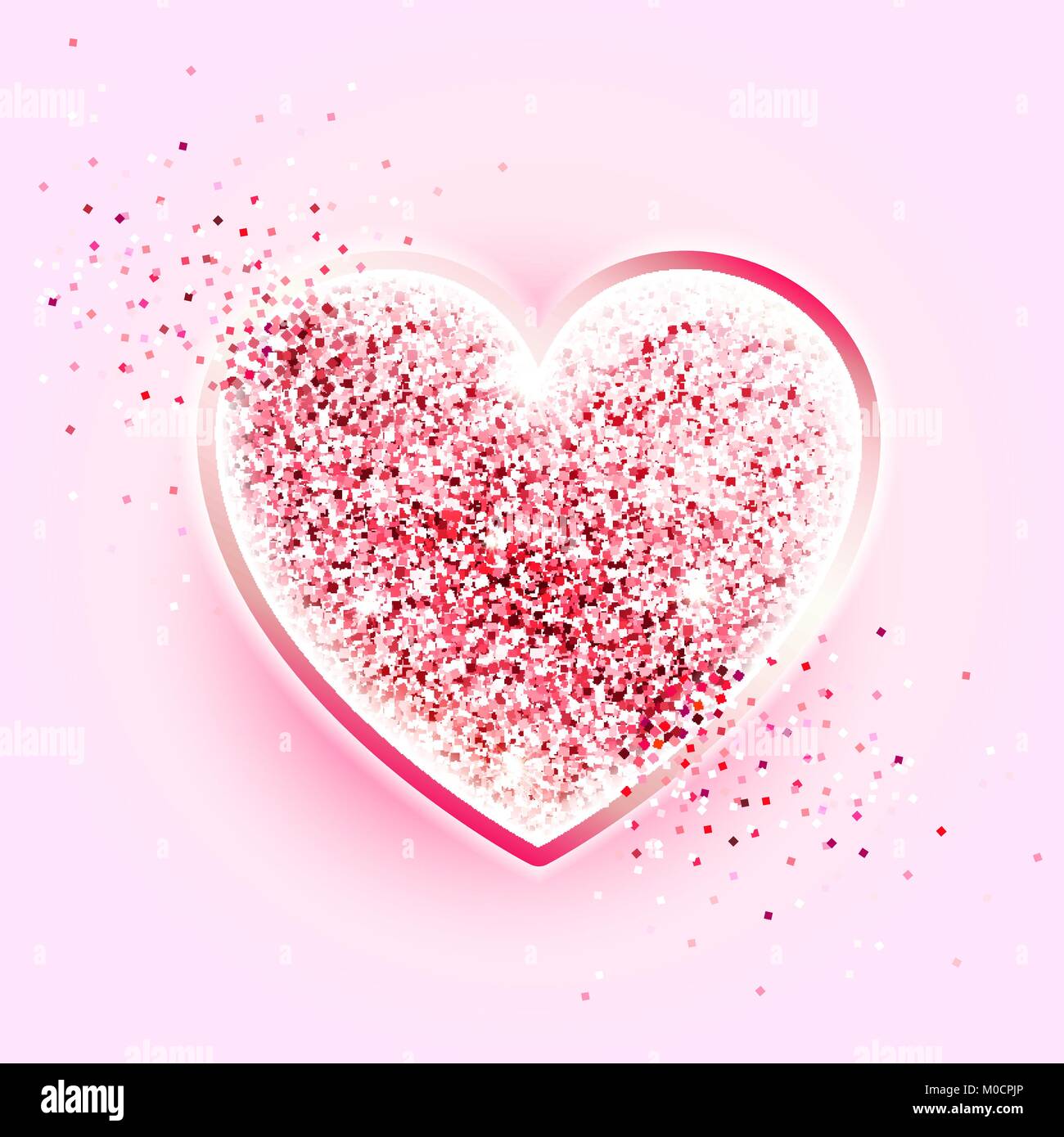 Pink glitter not people Stock Vector Images - Alamy