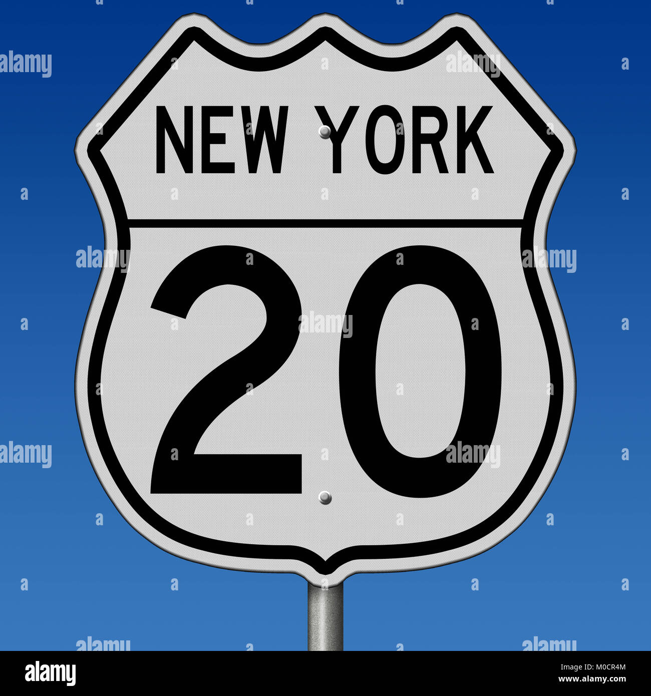 Highway 20 sign oregon hi-res stock photography and images - Alamy