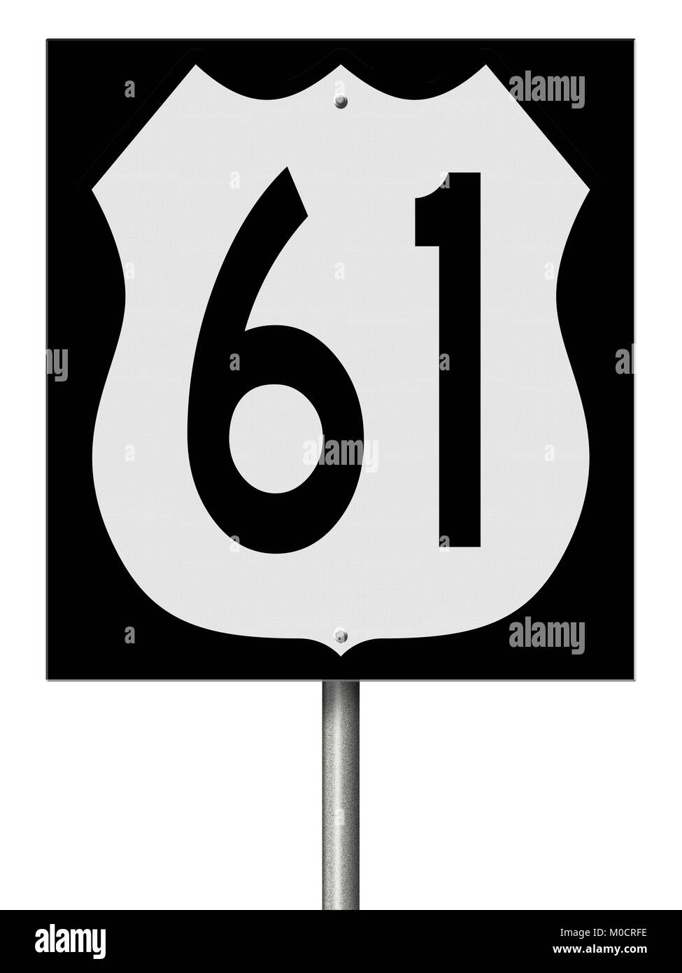 Highway 61 sign hi-res stock photography and images - Alamy