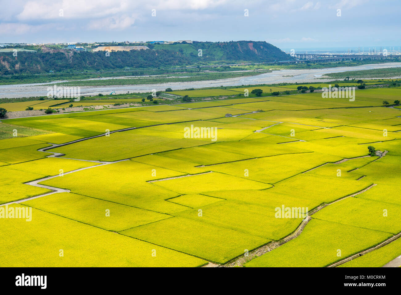 Valley with rice field hi-res stock photography and images - Alamy